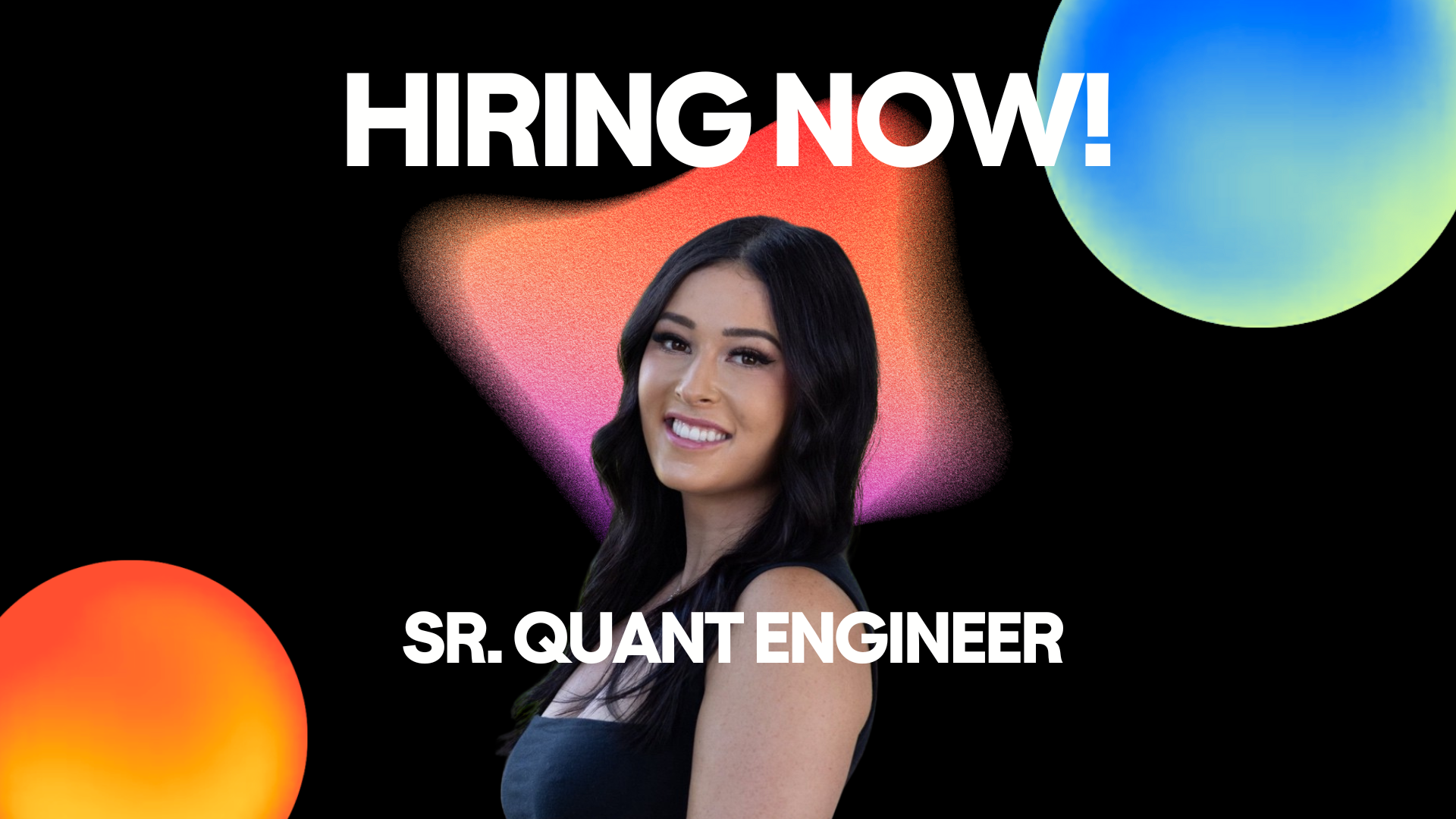 HIRING: SENIOR QUANT ENGINEER FOR AN AMBITIOUS FINTECH TEAM